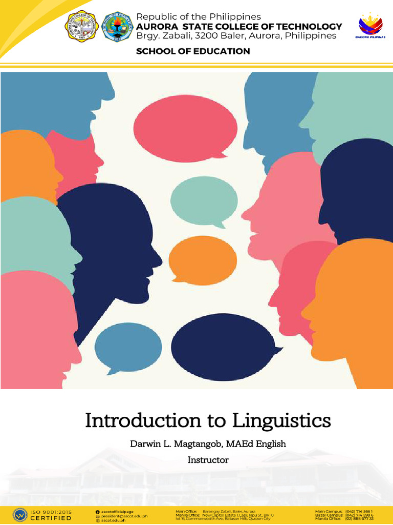 Understanding Linguistic Background | PDF | Linguistics | Learning