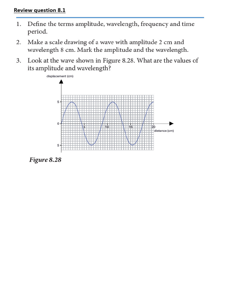 Physics Grade 10 Unit 8 Exercise 8.1-End | PDF