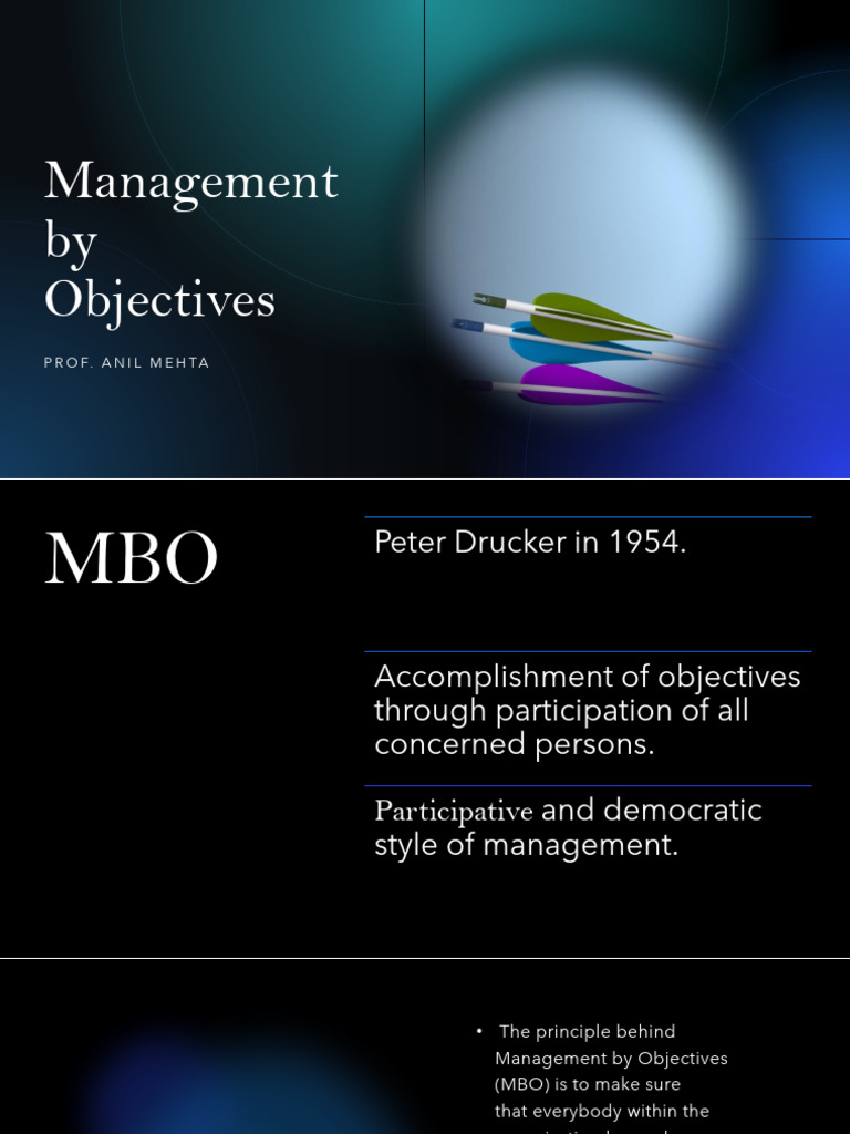 Management by Objectives Explained | PDF | Performance Appraisal | Goal