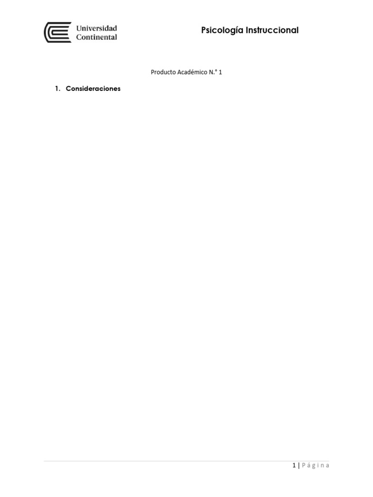 Psicologia Instrucional | PDF | Sicología | Psicología Educacional