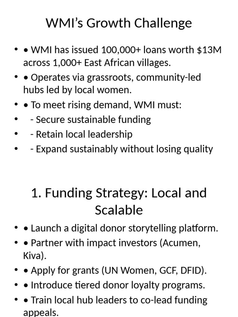 Wmi GMCC 2025 Pitchdeck | PDF