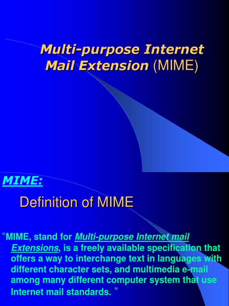 Mime Final | PDF | Email | Computer Networking