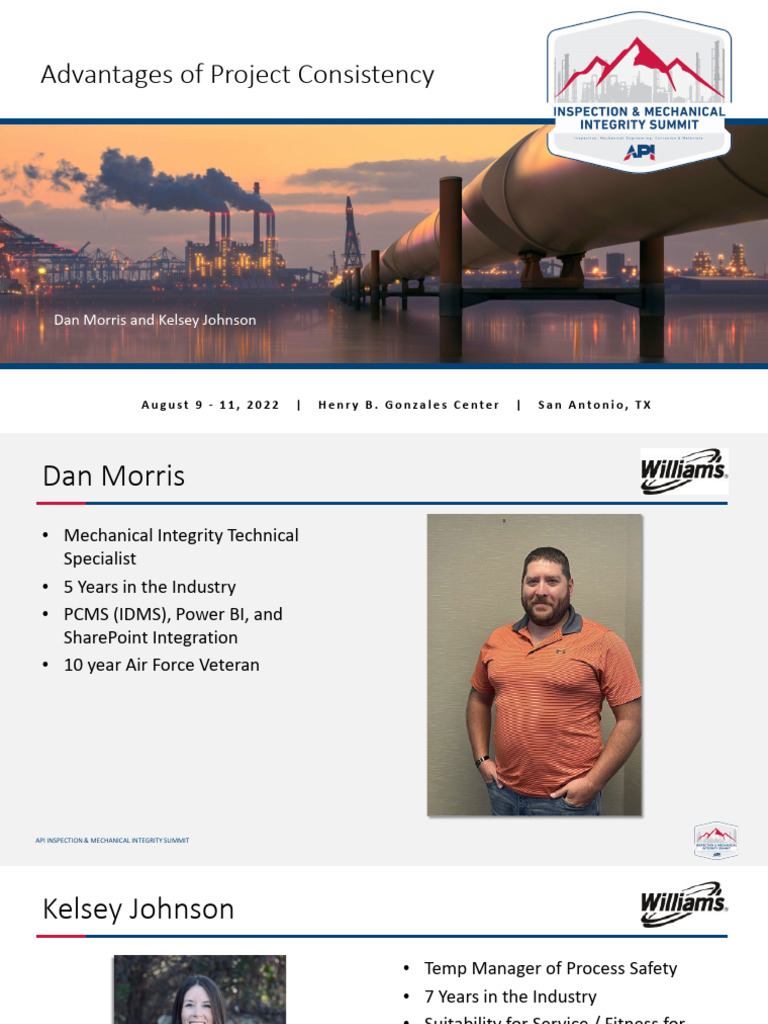 8-9-22 - Tuesday AM - Advantages of Project Consistency | PDF ...