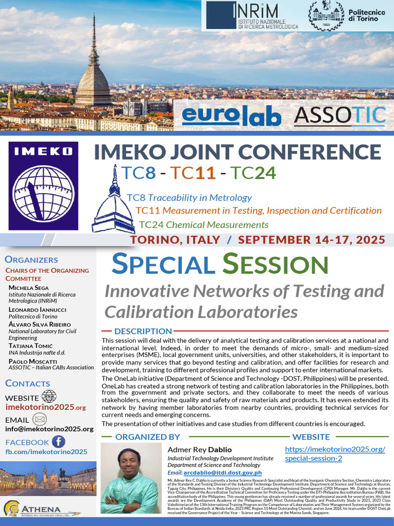 IMEKO JointTC8-11-24 Special Session 2 | PDF | Calibration | Science
