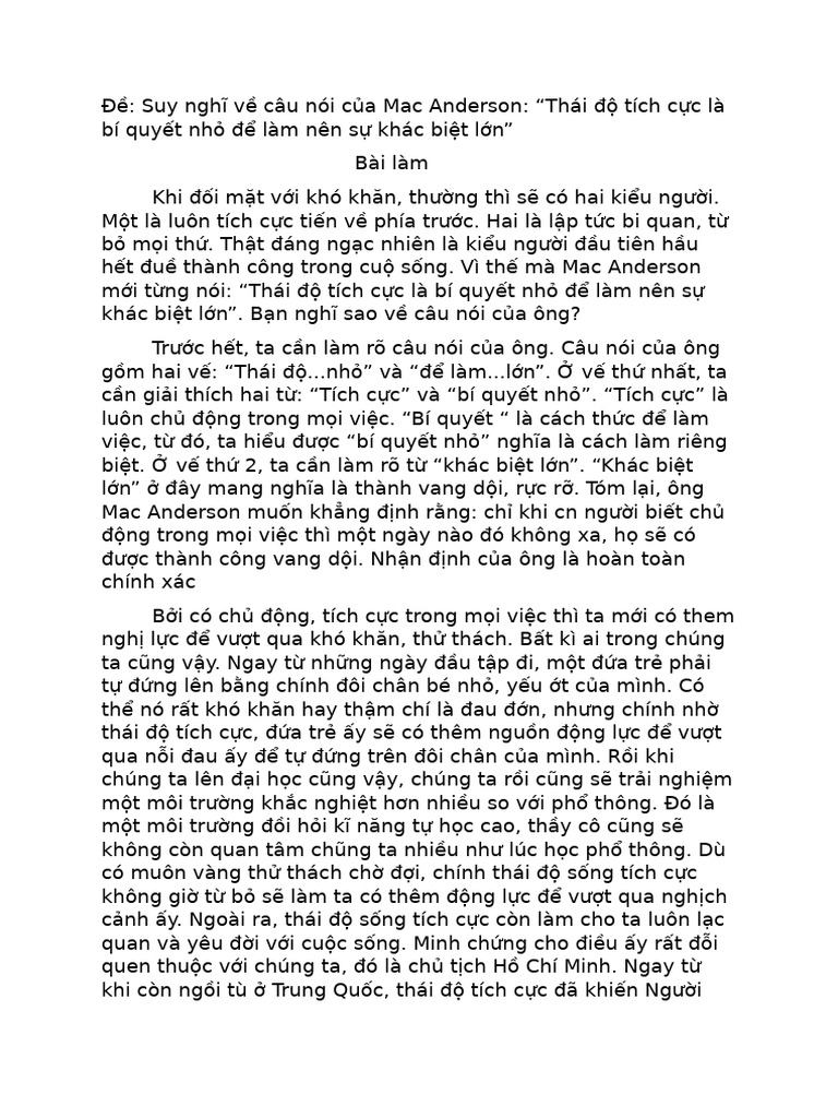 Đề Mac Anderson | PDF
