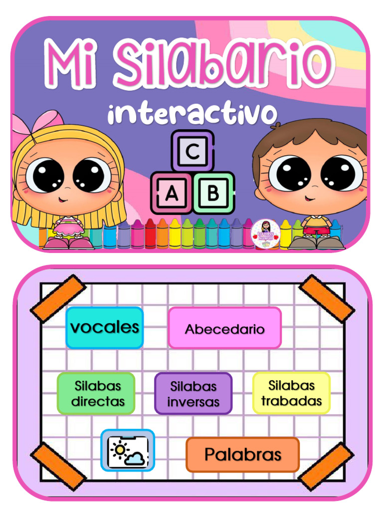 Silabario Interactivo para Aprender | PDF