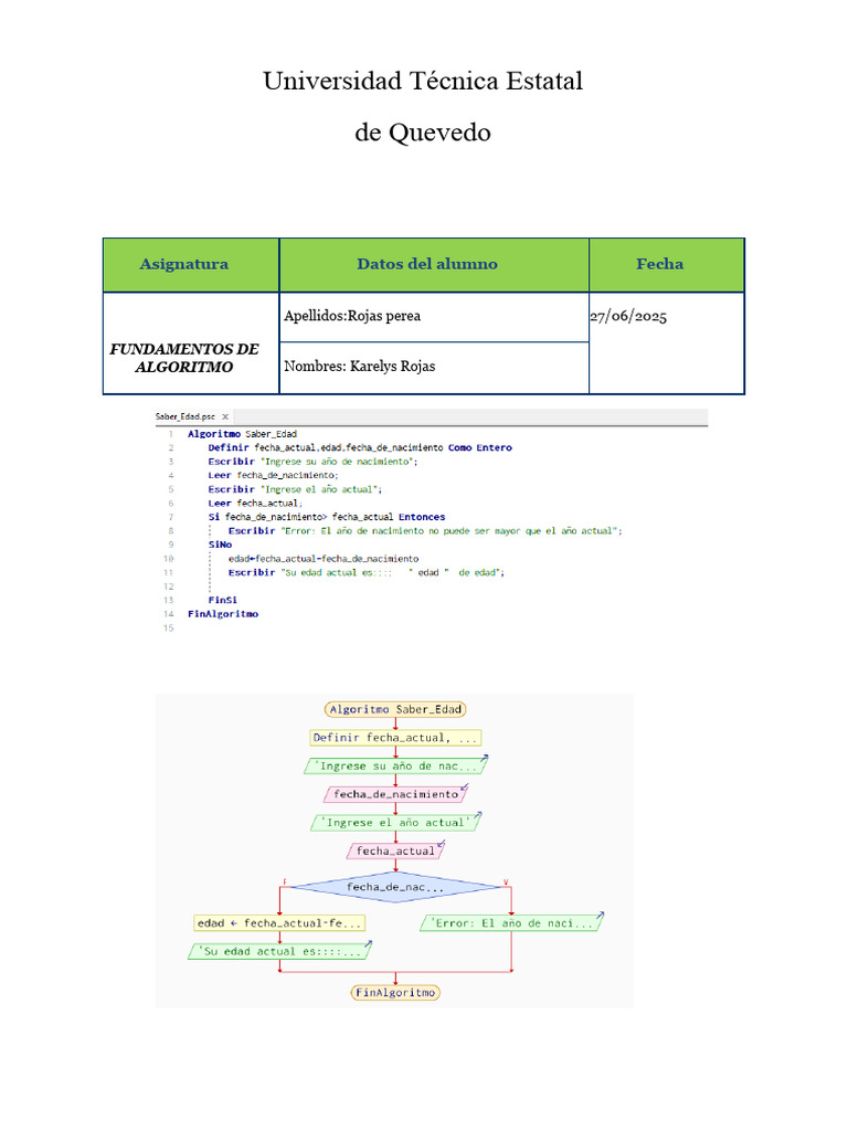 Evaluacion - Algoritmo | PDF