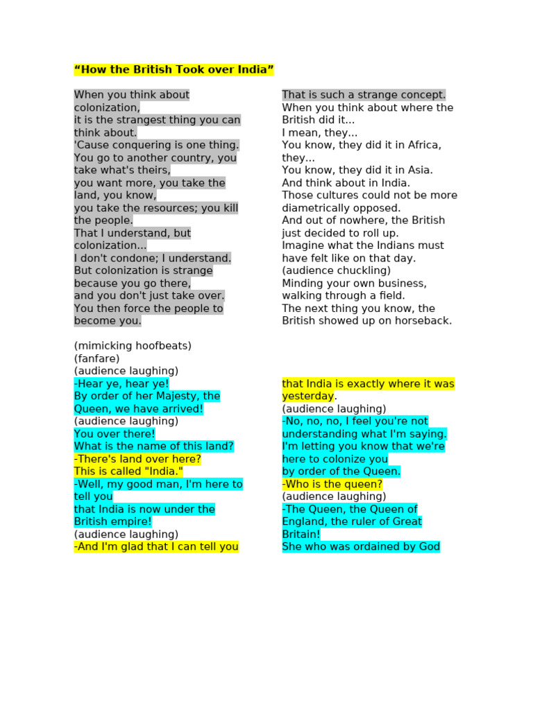 How The British Took Over India | PDF