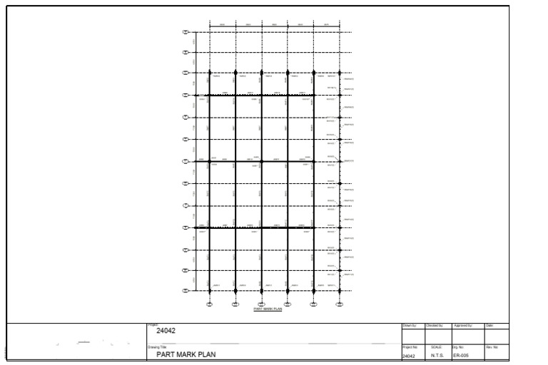 Tekla Structures Part Mark Plan | PDF