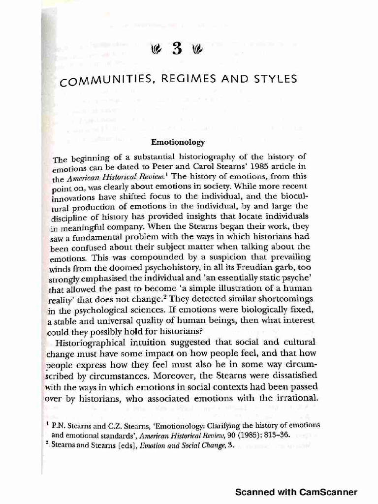 04 2018, Boddice, Rob, The History of Emotions-68-92 | PDF
