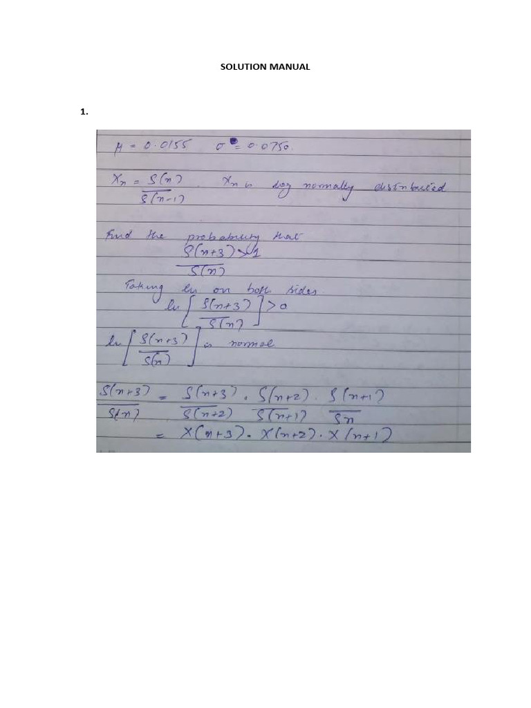 Solution To Practice Qs | PDF