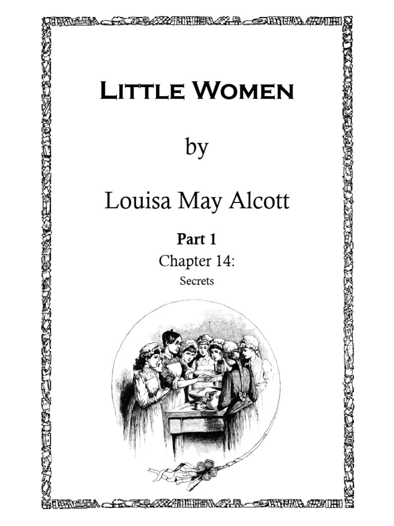 Little Women: Chapter 14 Summary | PDF | Little Women