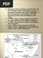 Abyssinian Invasion: League's Failure | PDF | League Of Nations ...