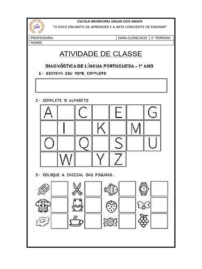 Atividade de Classe 2108 | PDF