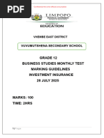Business Studies Grade 12 Notes On Investment Insurance | PDF ...