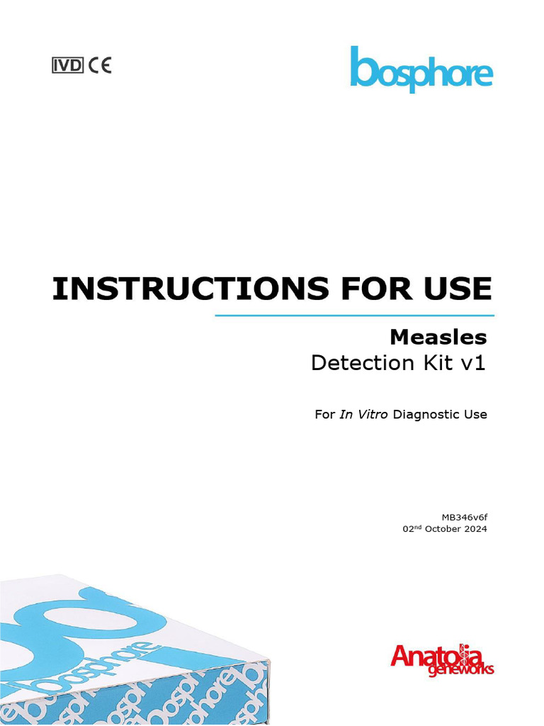 Measles Detection Kit for PCR Testing | PDF | Polymerase Chain Reaction ...