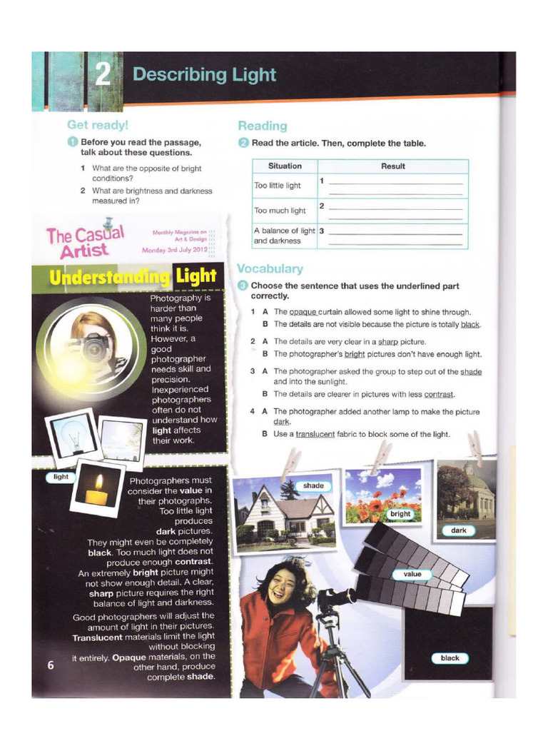 Describing Light | PDF