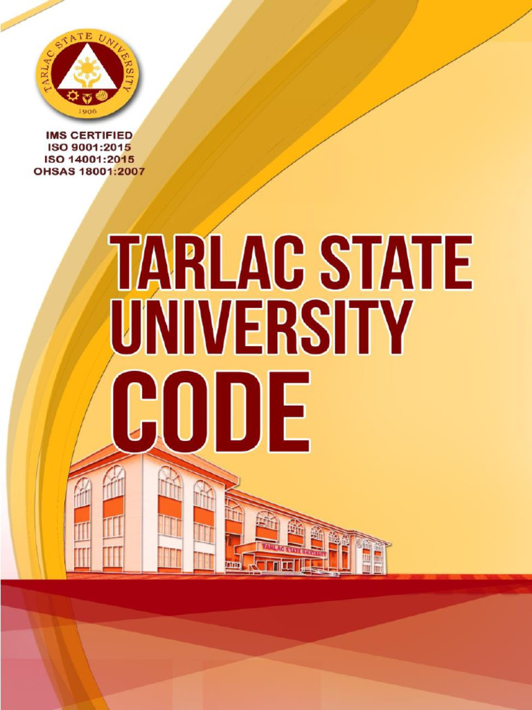 Tarlac State University Code Overview | PDF | Academic Freedom | Board ...
