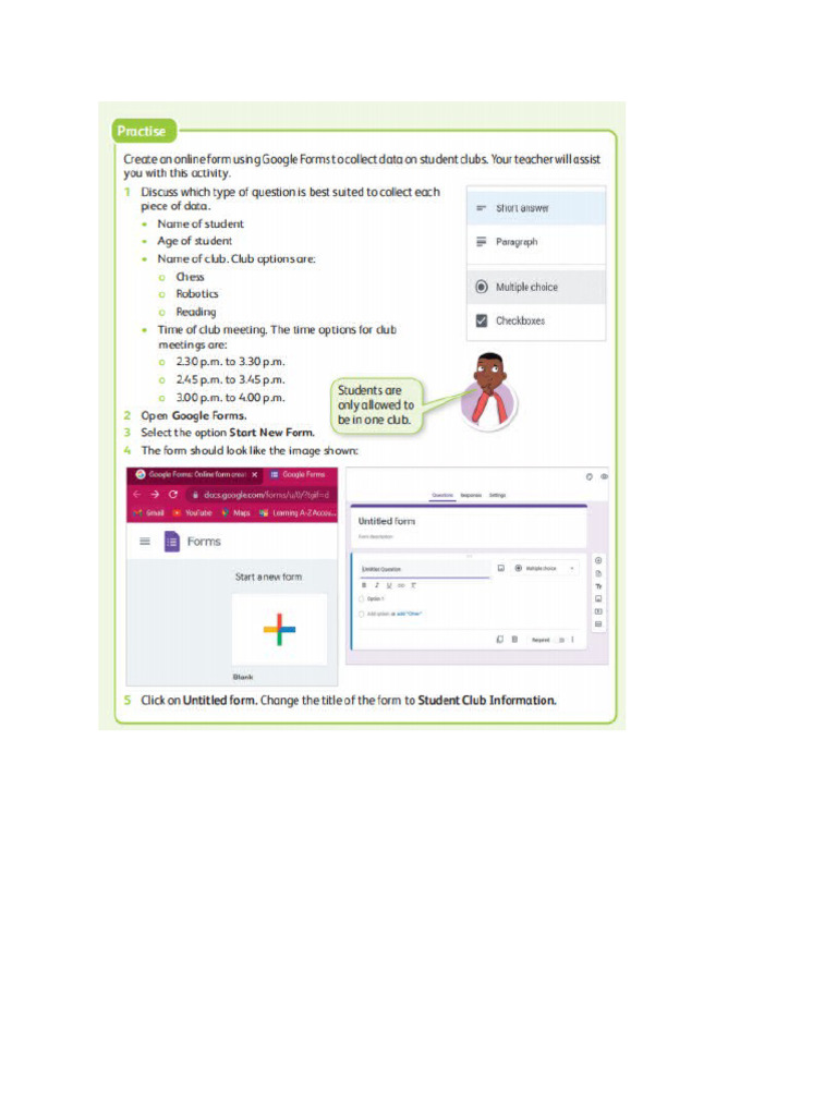 Making Surveys Using Google Forms | PDF