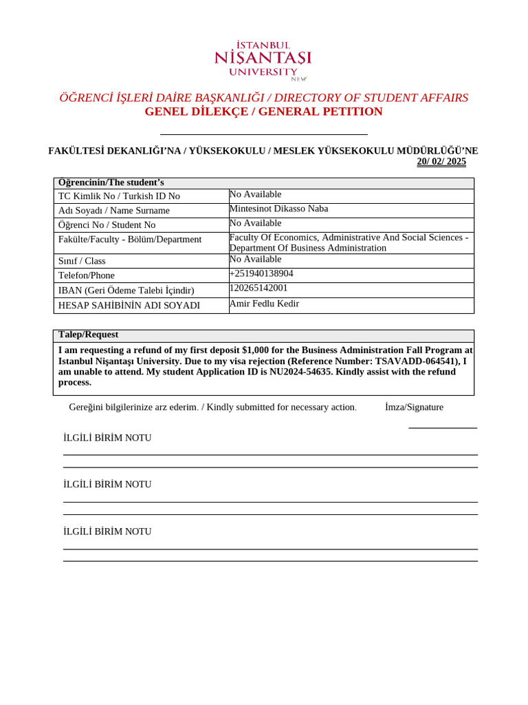 General Petition Form 891948256hd | PDF