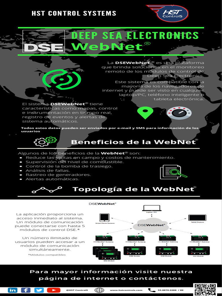 Deep Sea Electronics Dse Webnet® | PDF