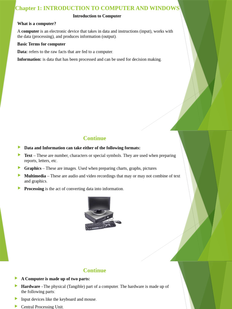 Upd Computer (Lesson 1) | PDF | Computer Hardware | Computer Graphics