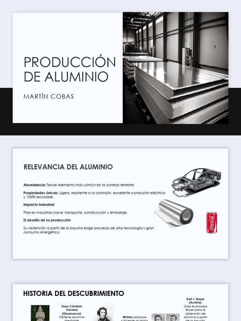 Produccion de Alumino | PDF | Aluminio | Redox