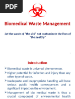 Biomedical Waste Management | PDF | Waste | Waste Management