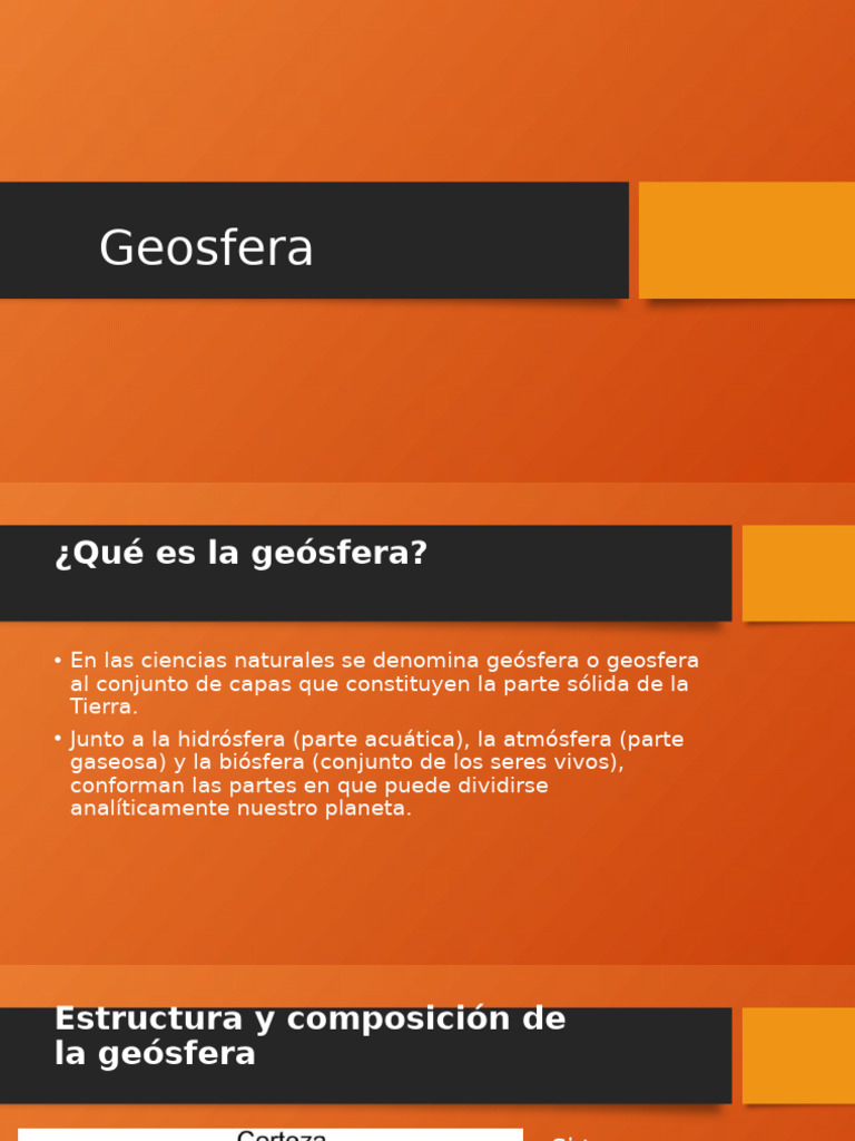Estructura y dinámica de la geósfera | PDF | Roca (geología) | Basalto