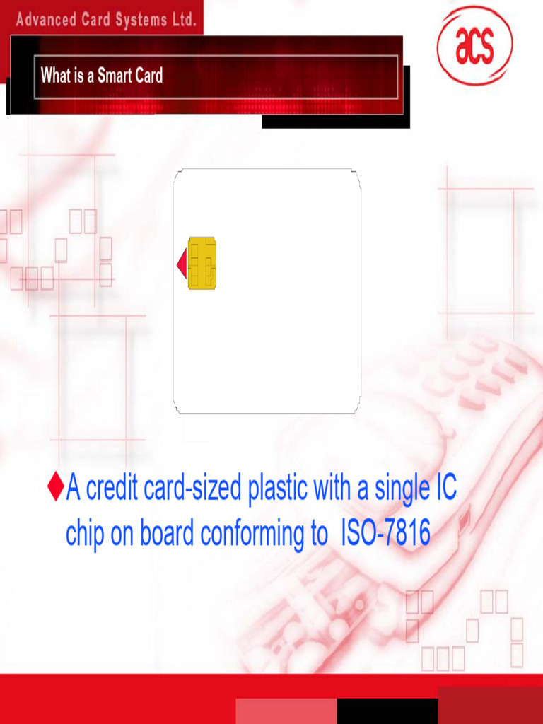Chapter 01 - What Is Smart Card | PDF | Smart Card | Personal Identification Number