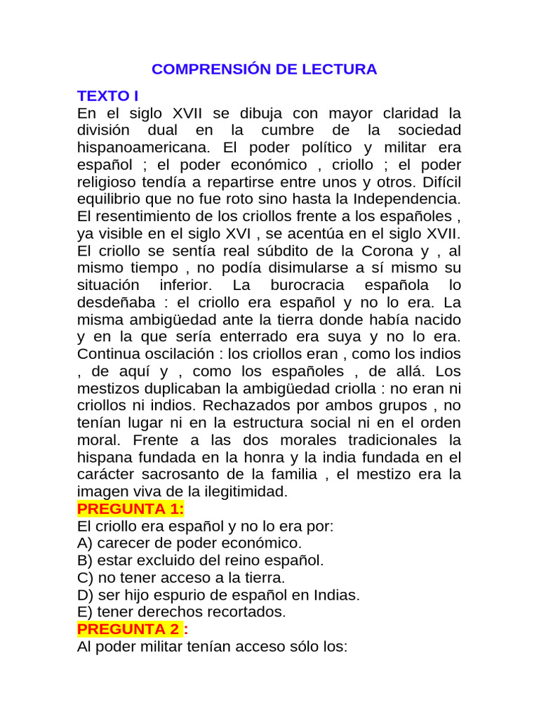 Examen Letras Teodoro | PDF | Poesía épica | Sentidos