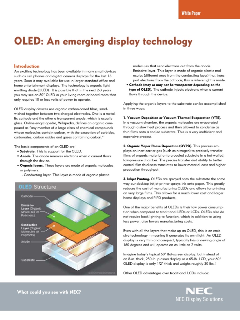 OLED | PDF