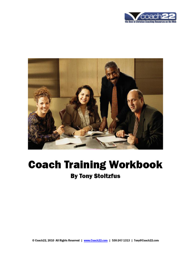 Coach Training Workbook Overview | PDF | Jesus | Learning