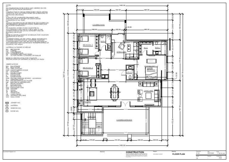 Preliminary Floor Plan for Residence House | PDF | Building Engineering ...