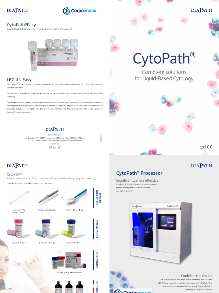 Liquid-Based Cytology with CytoPath® | PDF | Cytopathology | Life Sciences