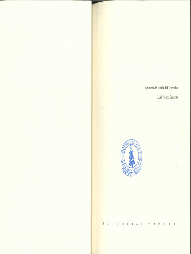 Definicion Del Derecho - Luis PRIETO | PDF