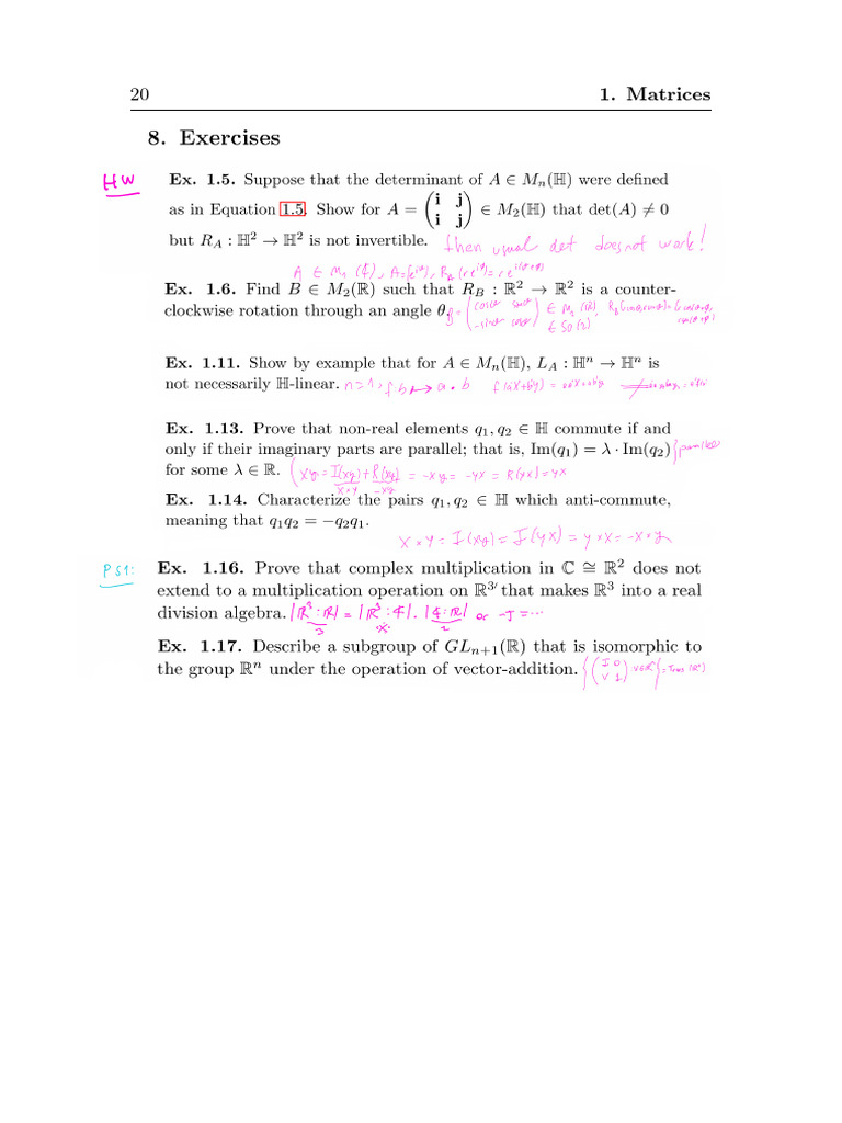 Matrix Transformations and Determinants | PDF | Group (Mathematics ...
