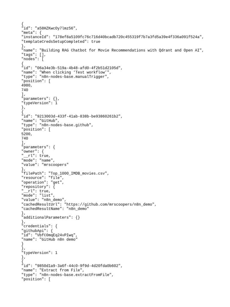 Building RAG Chatbot For Movie Recommendations With Qdrant and Open AI | PDF | Computing | Software