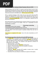 GST101A Return Form Instructions | PDF | Value Added Tax | Taxes