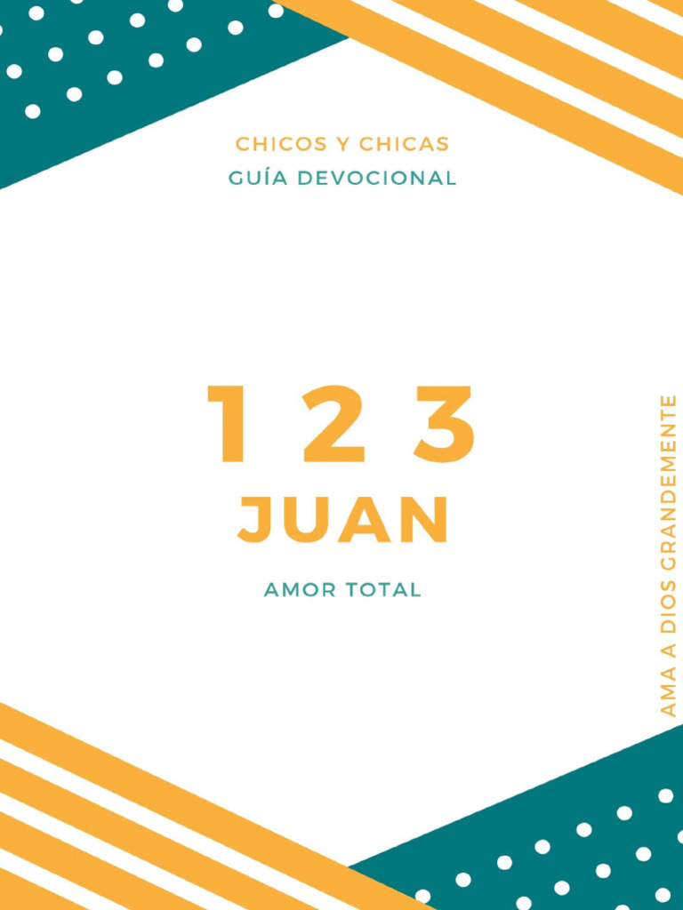 Amor Total. Guía Chicos y Chicas | PDF | Amor | Primera epístola de Juan