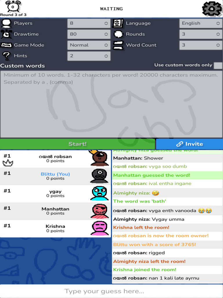 Skribbl - Free Multiplayer Drawing & Guessing Game | PDF