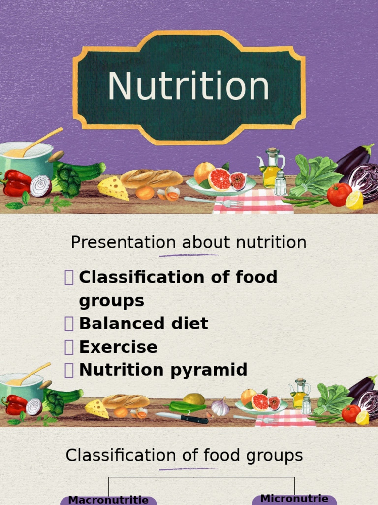 Nutrition PPT | PDF