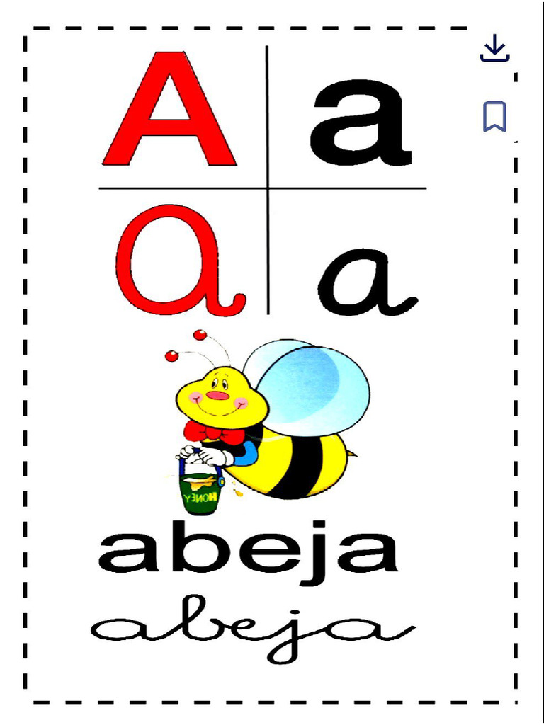 Abecedario 4 Letras | PDF