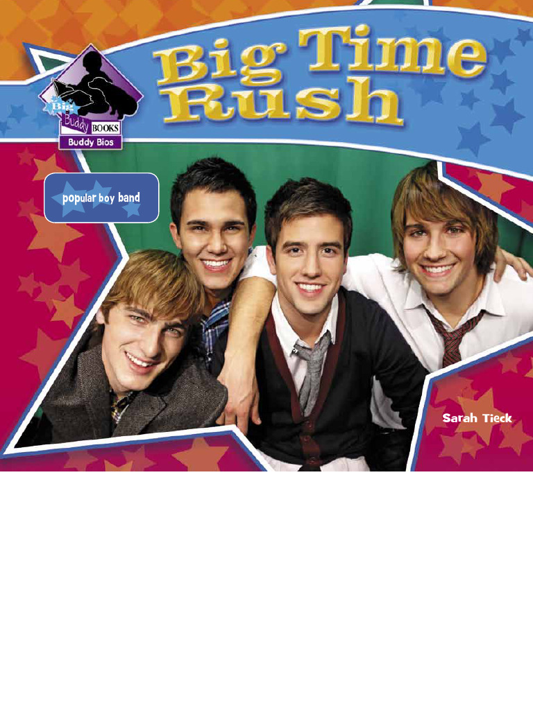 (Big Buddy Biographies Set 10) Sarah Tieck - Big Time Rush. Popular Boy ...