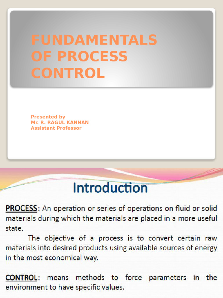 Process Control | PDF