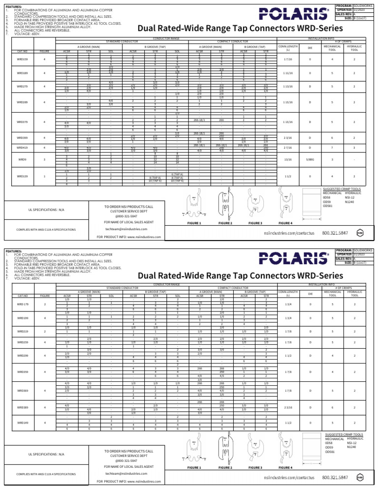 Pol WRD Series CMP Prodraw Digital | PDF | Electrical Engineering | Electrical Components