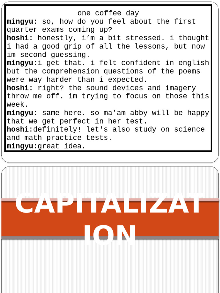 Capitalization Rules for Titles and Names | PDF | Word | Verb