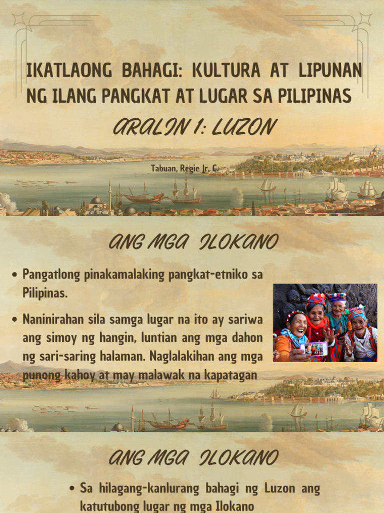 Ilokano at Kalahan - ARALIN 3 | PDF