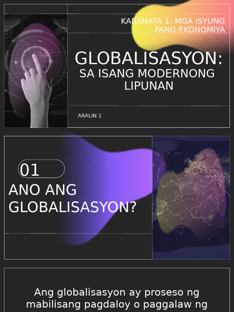 Globalisasyon Sa Isang Modernong Lipunan | PDF