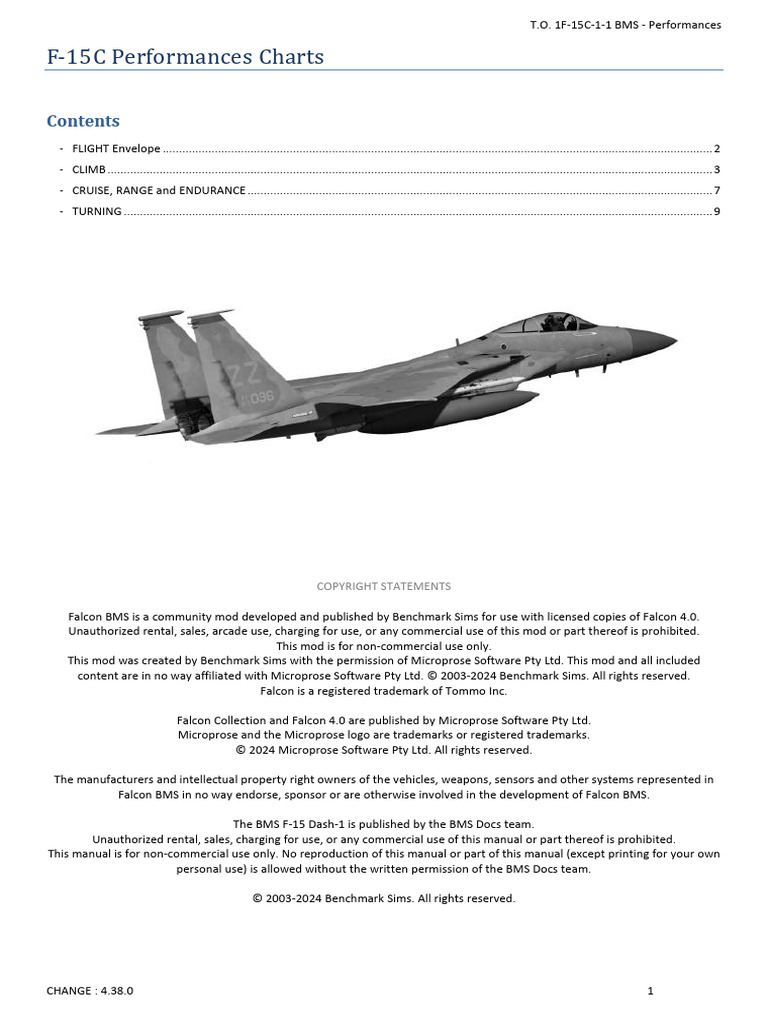 To 1F-15C-1 BMS - Appendix Perf Data F100-PW-220 | PDF | Airspeed | Mach Number